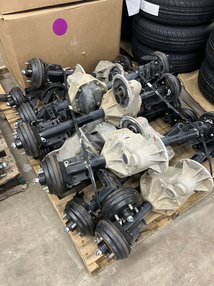 EZGO OEM Rear Axle Assy 73500G01 Schafer 12.44:1 for 94-22 Electric ...