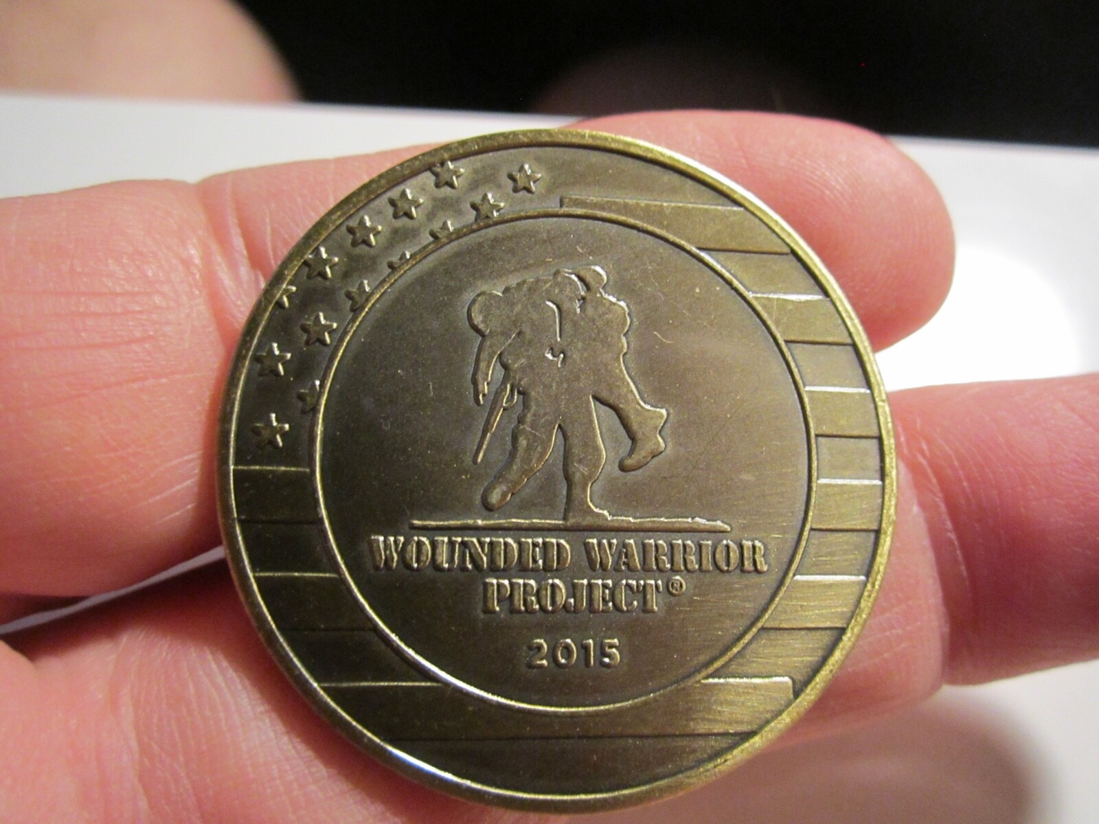 2015 WOUNDED WARRIOR CHALLENGE COIN BBA17A | eBay