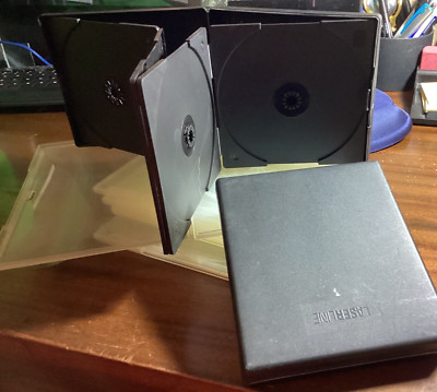 4 Disc DVD Cases 14MM (4 DVD) - 2 Cases $4.99 | eBay