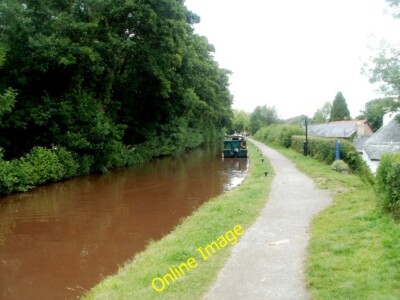 Photo 6x4 Talybont-on-Usk canal A view along the Monmouthshire and ...