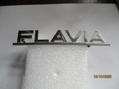 Lancia Flavia Lettering Nameplate Logo | eBay
