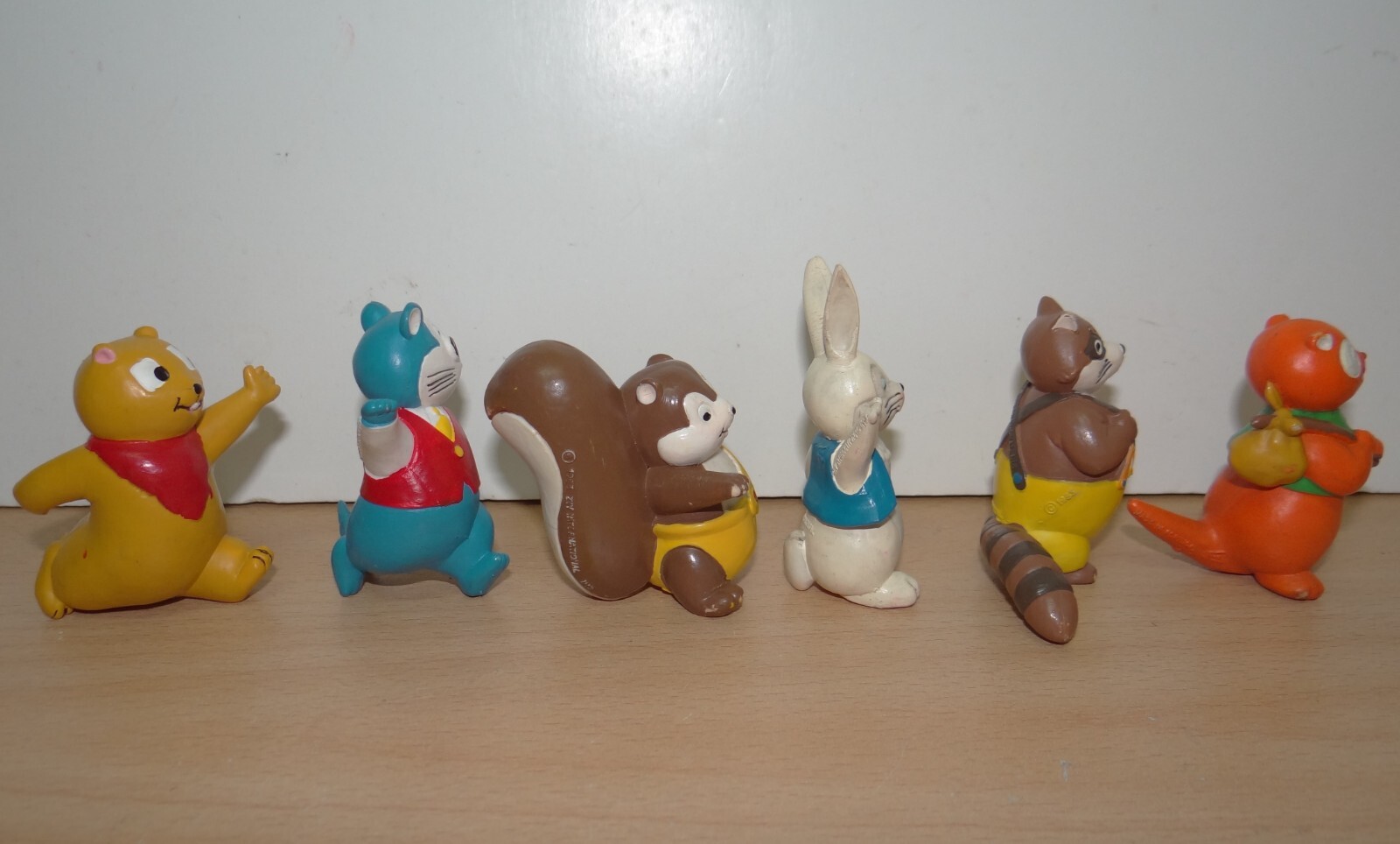 Complete Set 6 Figure Fables of the Green Forest Rocky Chuck Maia ...