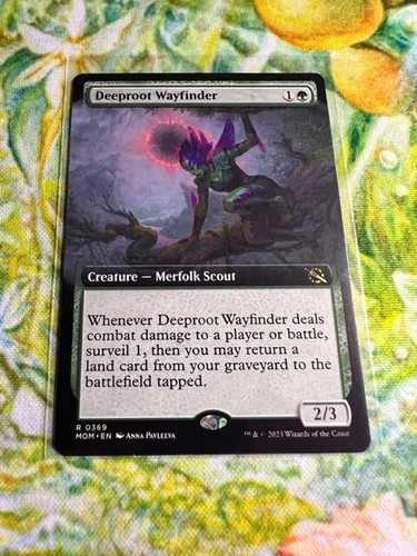 Deeproot Wayfinder (Extended Art) MTG: MOM *Pack Fresh* | eBay