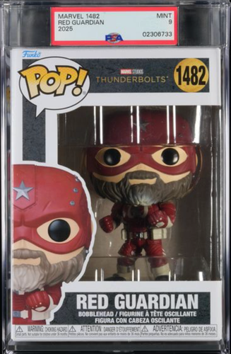 Red Guardian "Thunderbolts" Marvel 1482 Funko Pop! PSA 9 MINT | eBay