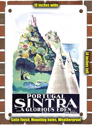 Metal Sign - 1947 Portugal Sintra a Glorious Eden. - 10x14 Inches | eBay
