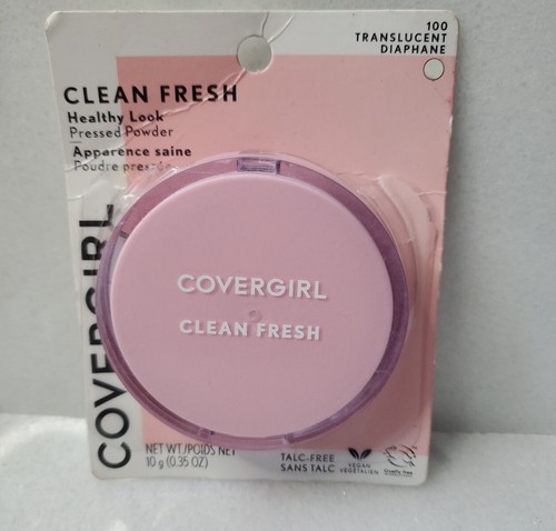 1-CoverGirl Clean Fresh Healthy Look Pressed Powder #100 TRANSLUCENT | eBay