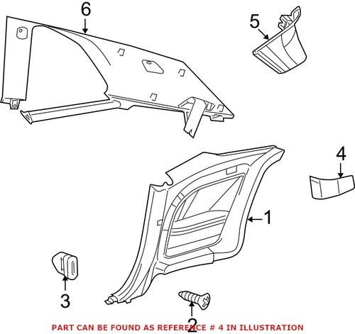 Seat Belt Trim Bezel Mopar 5LG40DX9AA for sale online | eBay
