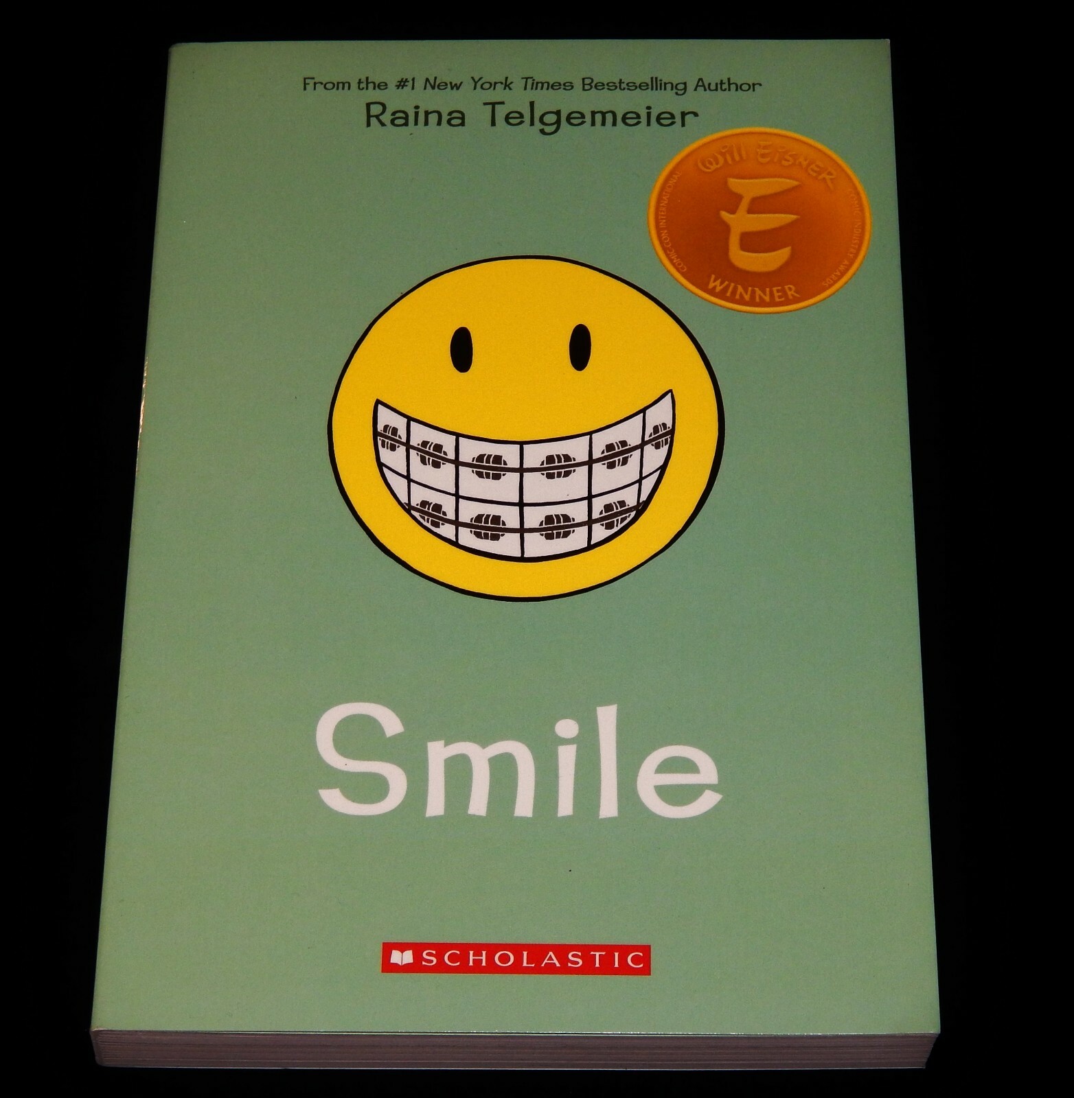 Children's Book, SMILE: RAINA TELGEMEIER, "Family, Friends, Boys ...