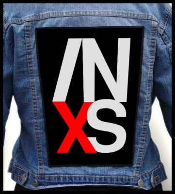 INXS - Logo === Backpatch Back Patch / Crowded House Tears for Fears | eBay