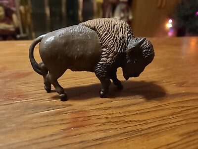 Bison Solid PVC 1997 Safari Ltd. Model Toy West Wild Cowboy Animal | eBay