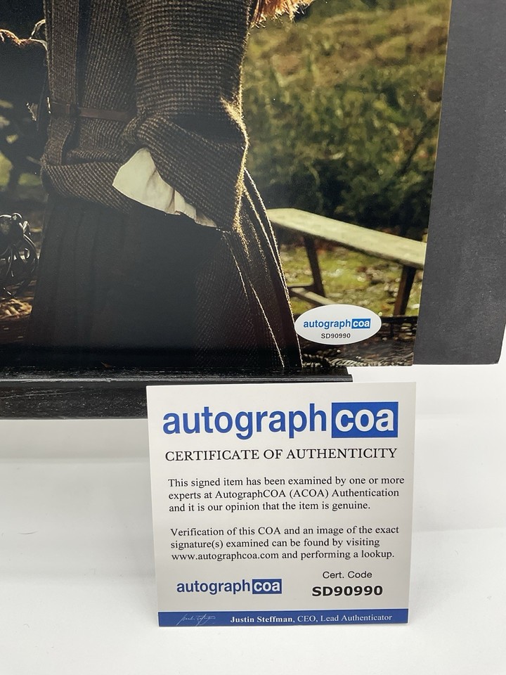 Jamie Roy signed photo Outlander signed photo BAS Jamie Roy signed 8x10 ...
