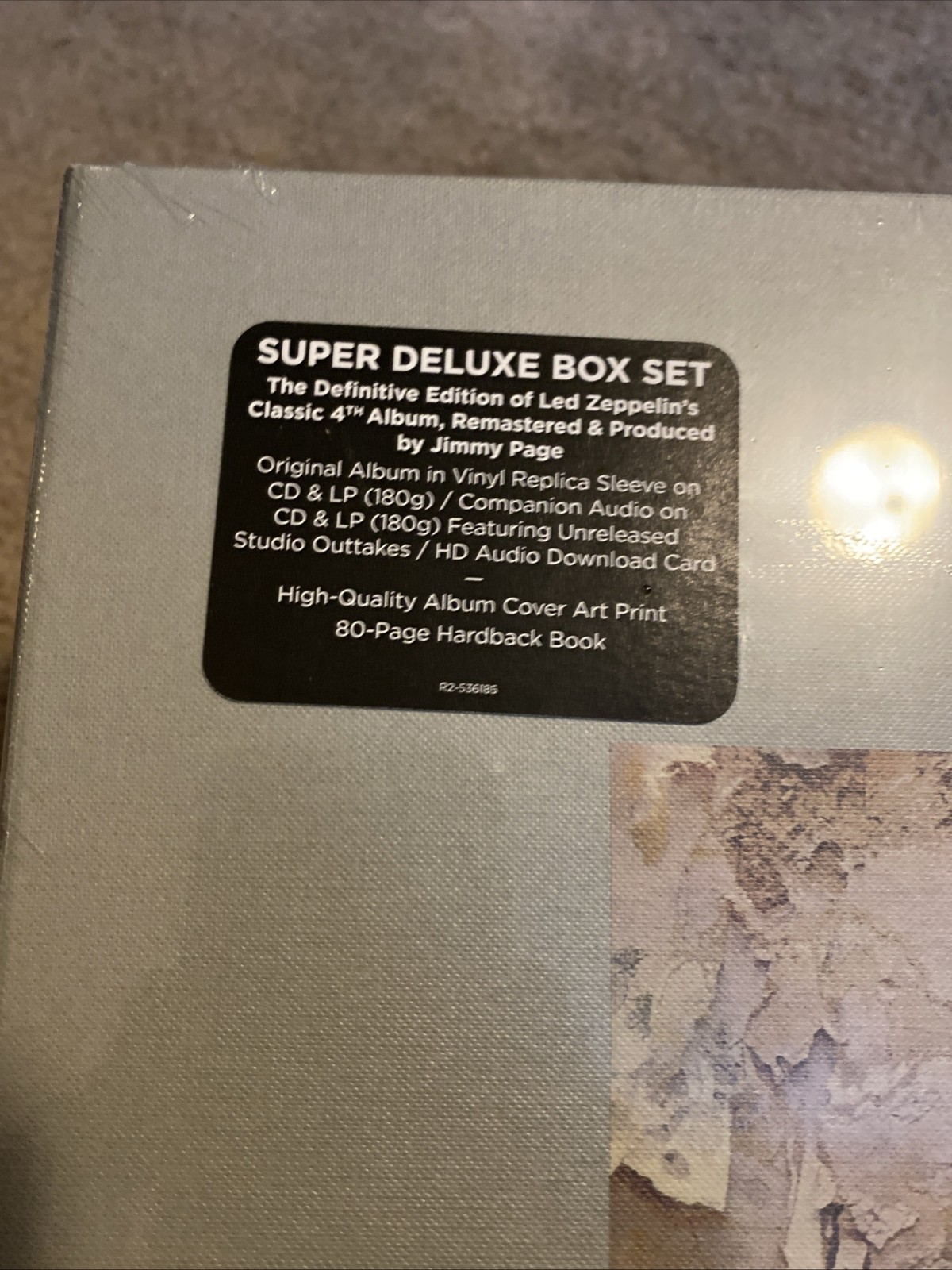 Led Zeppelin IV ZOSO - Super Deluxe Box Set Remaster 180g Vinyl 2LP 2CD ...