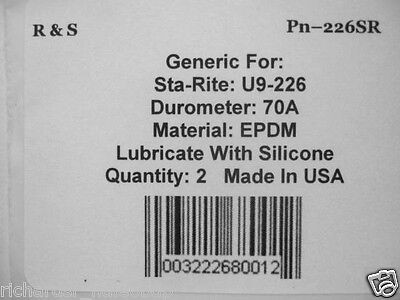 2 Pentair Sta-Rite U9-226, Max-E-Glas/Dura-Glas Pump Diffuser O-Rings/ R&S 226SR | eBay