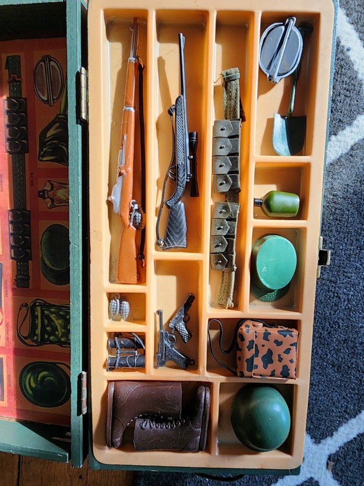 Vintage Gi Joe With Footlocker and Quality Accessories - Excellent ...