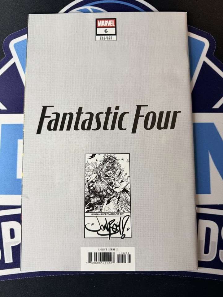 Fantastic Four - #6 Jonboy Meyers Exclusive Variant - Invisible Woman ...