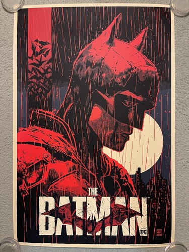 The Batman Robert Pattinson Movie Art Print Poster Mondo Francesco ...