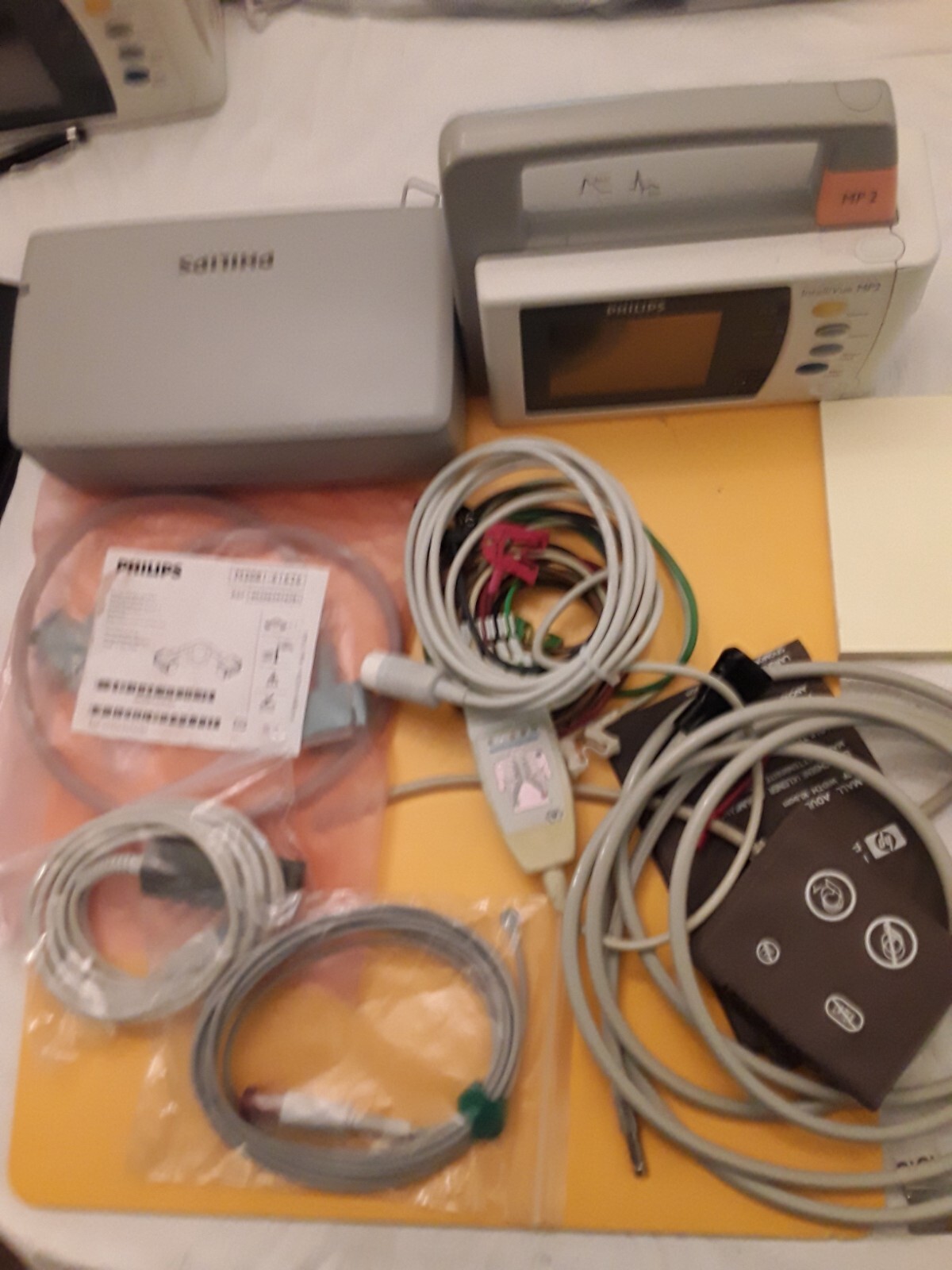 Philips Intellivue MP2 M80102 Patient Monitor W/M8023A Battery, W ...