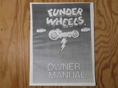 Action Products Funder Wheels Mini Car Go-Kart Owner's Manual - Reprint ...