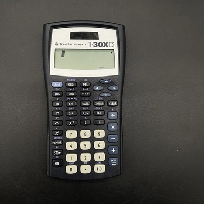 Texas Instruments TI-30X IIS Fundamental Scientific. 2-line Display ...