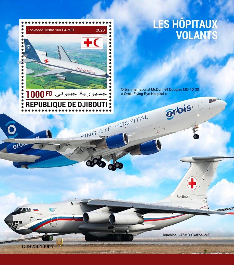 Red Cross Cargo Plane