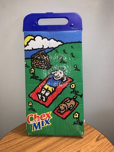 Vintage Chex Mix Cereal Koolit Cooler Large Vinyl Insulated Bag Golf | eBay