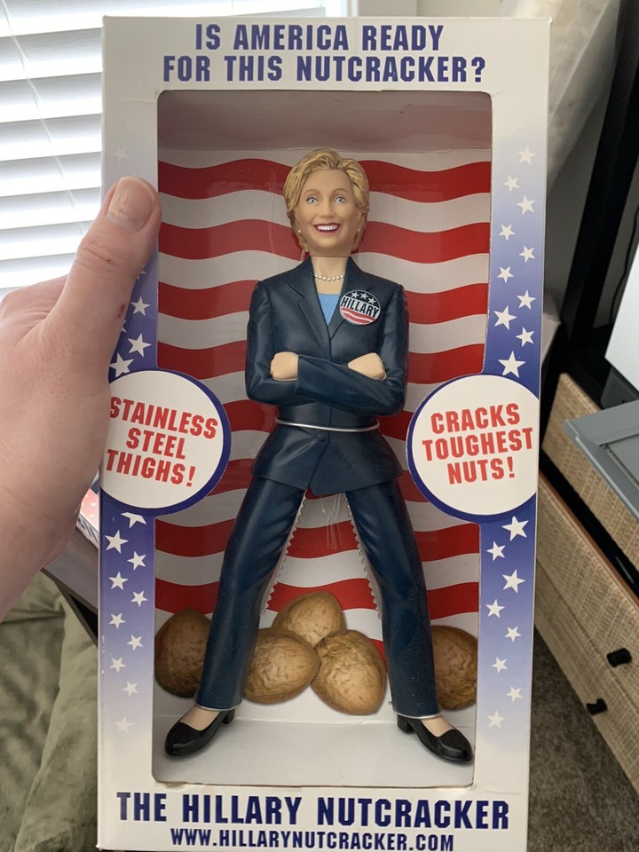 NEW: Both Bill & Hillary Clinton Corkscrew & Nutcracker (Rare set) | eBay