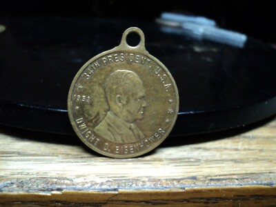 1953 Dwight D. Eisenhower 34th President USA and US Capitol Pendant ...