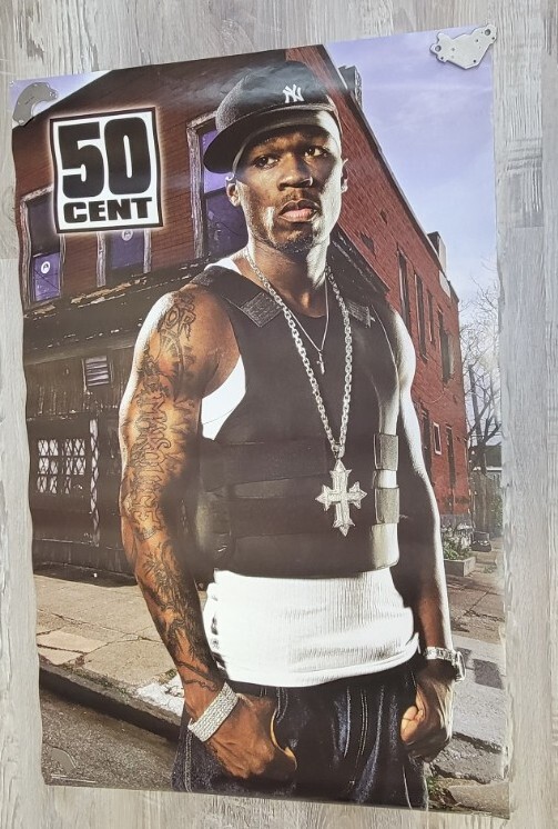 50 Cent Wearing Bulletproof Vest