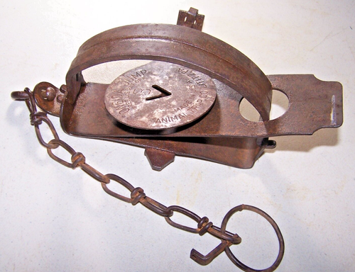 Antique. Victor Oneida No.3 Single Under Spring Trap ( Oneida Community ...