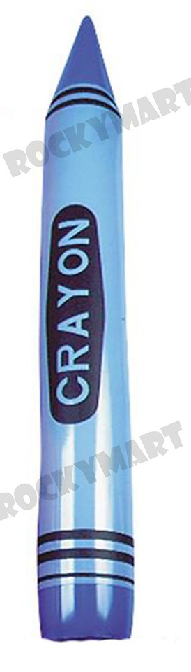 21" Inflatable Crayon - Fun Kids Room and Party Decor | eBay