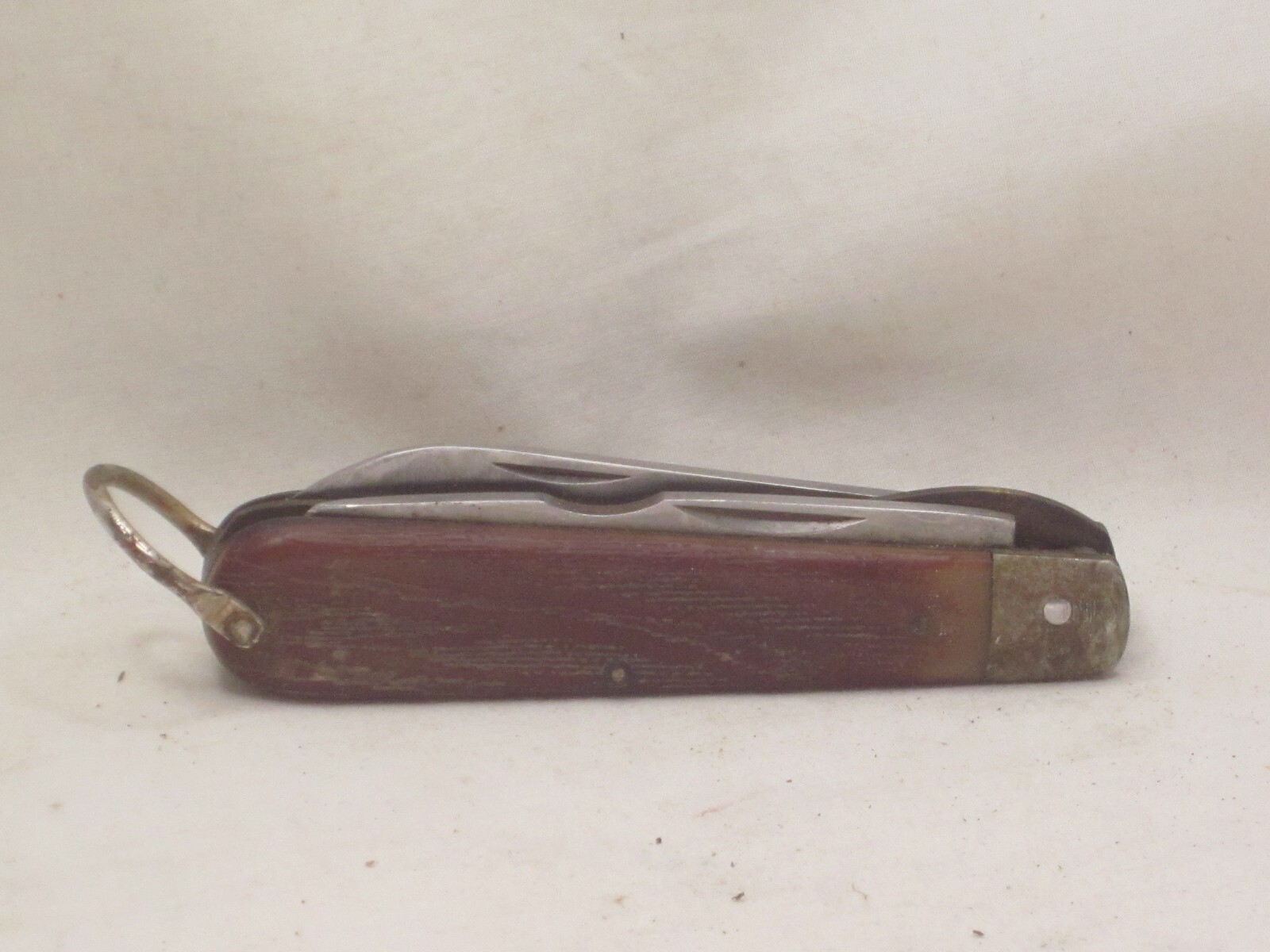 vintage SEARS STAINLESS USA 95428 double blade folding electrician ...