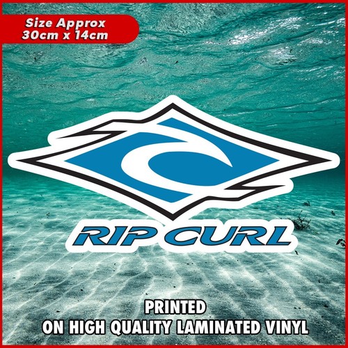 Large RIP CURL THE SEARCH STICKER Car Ute Van Truck Caravan Man cave ...