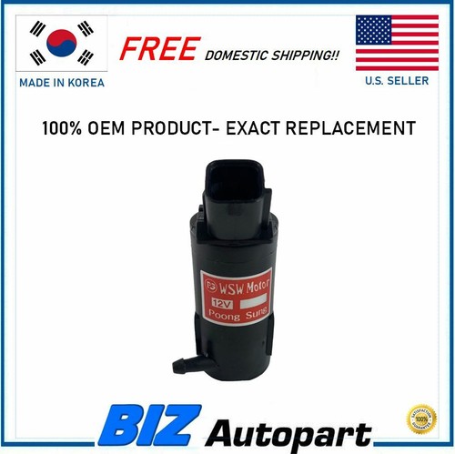 OEM ! WASHER PUMP FOR 2007-2016 HYUNDAI 2006-2008 KIA OE# 98510-2G000 ...