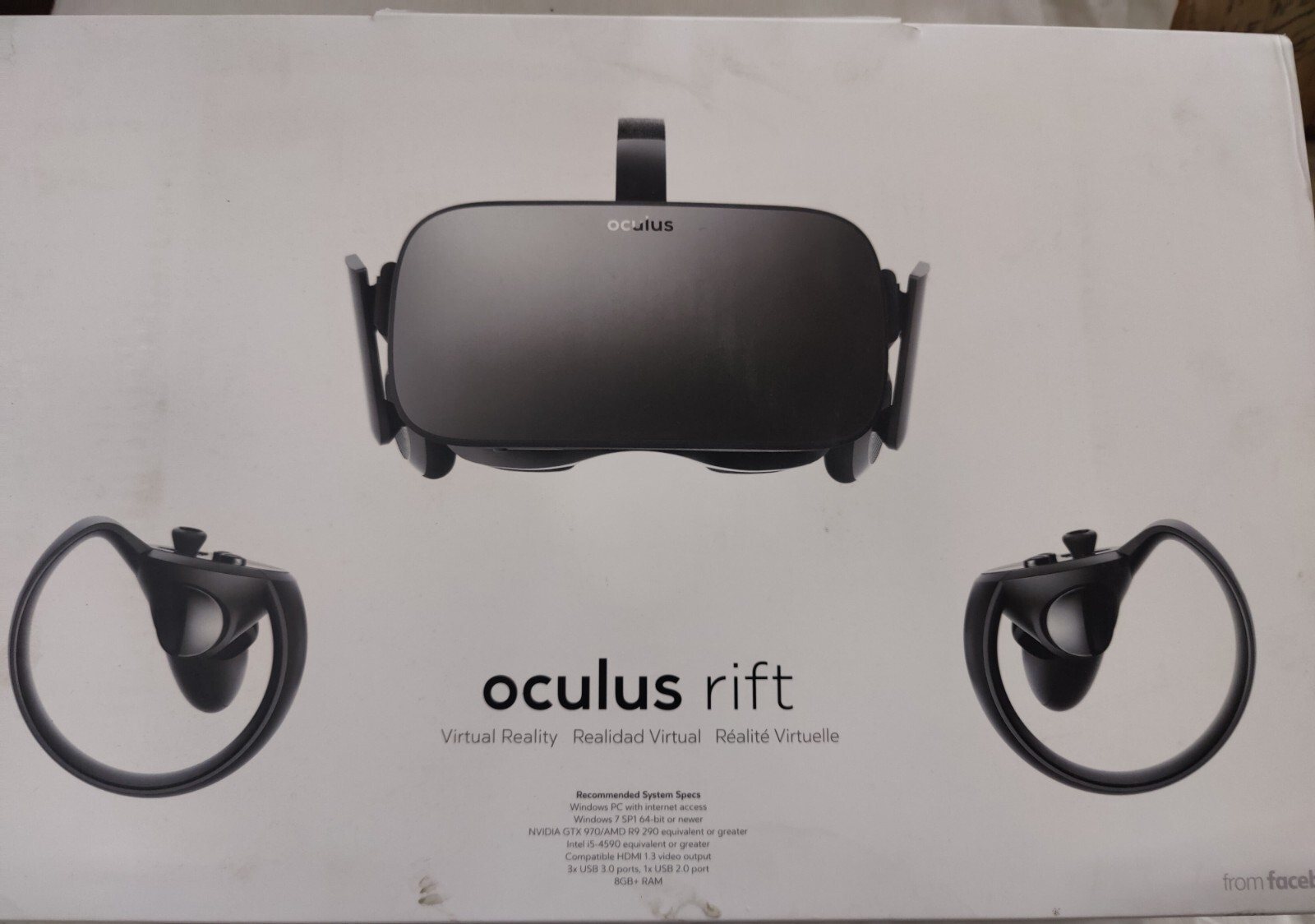 Oculus Rift + Touch Virtual Reality System OPN: 301-00095-01 | eBay