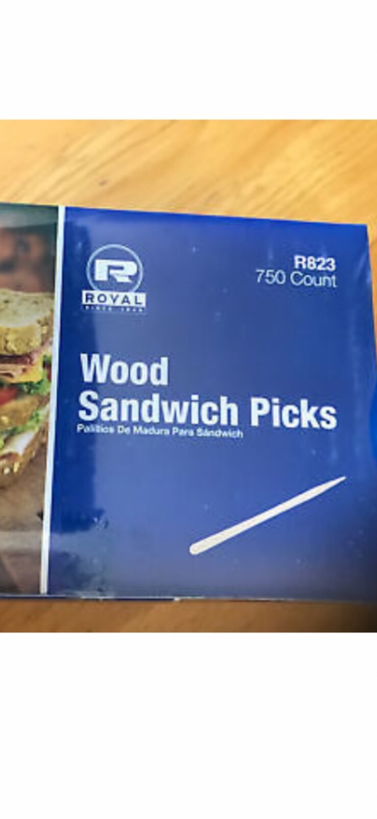 2X Royal 3.5" Wood Sandwich Picks, Pack of 750, R823 USA shipper. Free ...