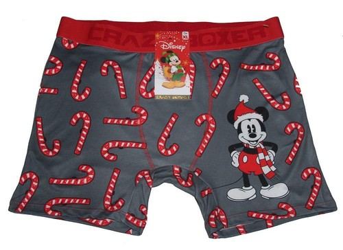 Crazy Boxer Disney Classic Mickey Mouse Christmas Santa Candy Canes ...