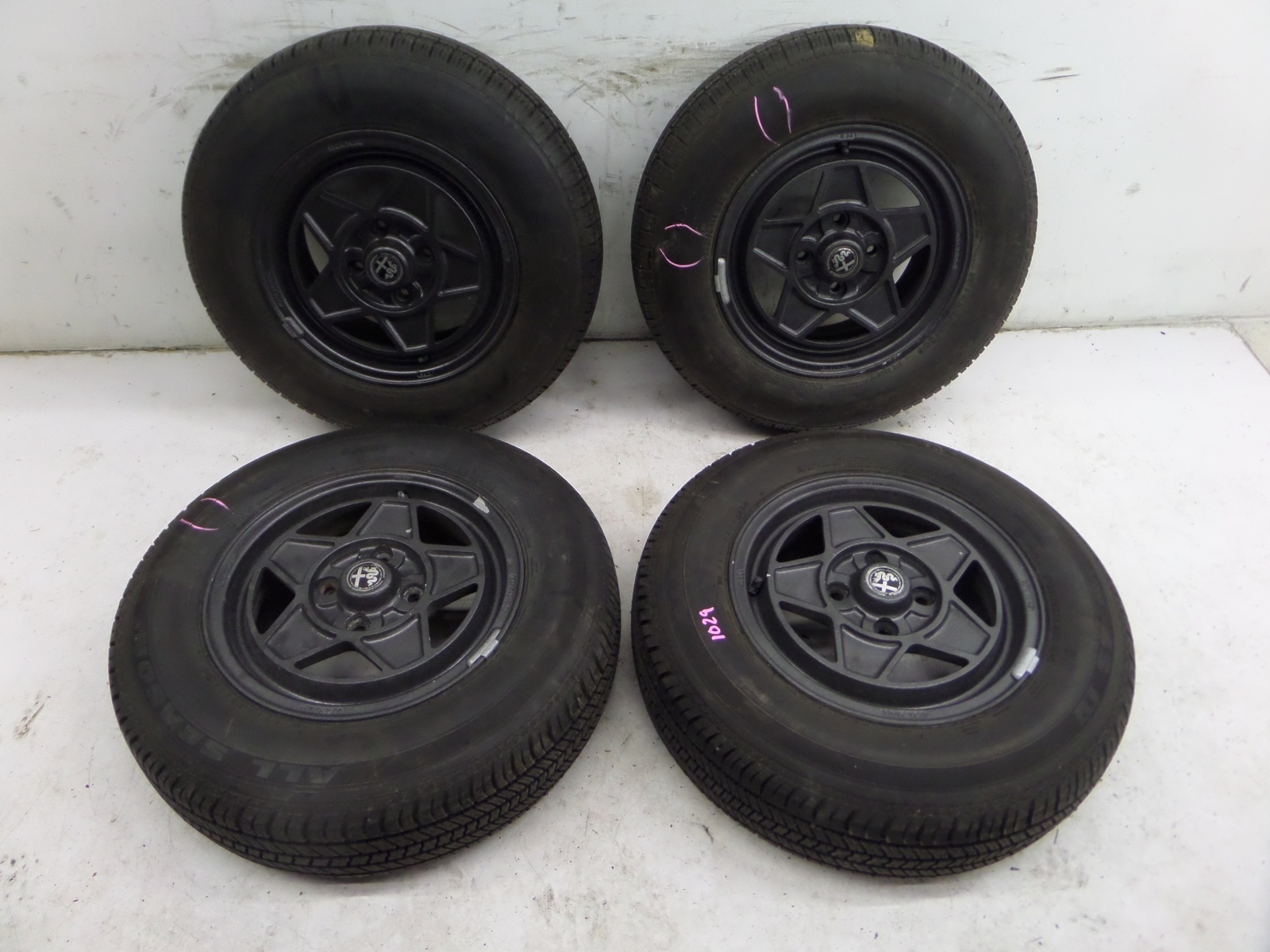 Alfa Romeo 14" Campagnola Daytona Alloy Wheels 4x108 83-89 Spider ...