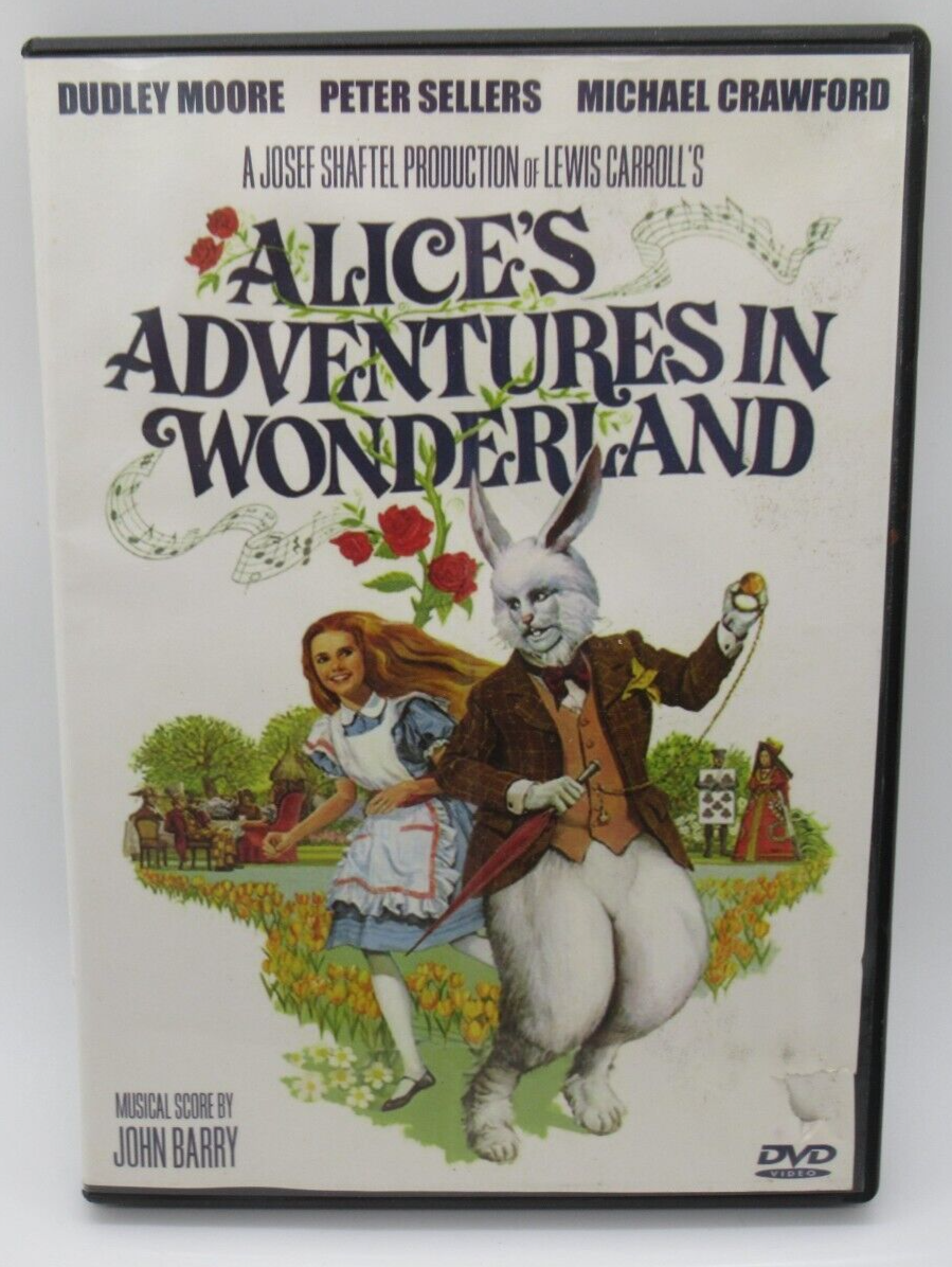 ALICE'S ADVENTURES IN WONDERLAND DVD MOVIE, DUDLEY MOORE, PETER SELLERS ...