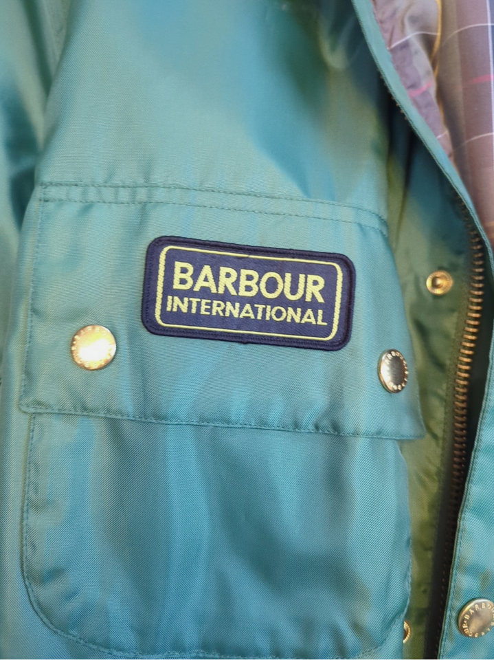 Barbour Mens A7 Bright Brass International Jacket Green, Size XL | eBay UK
