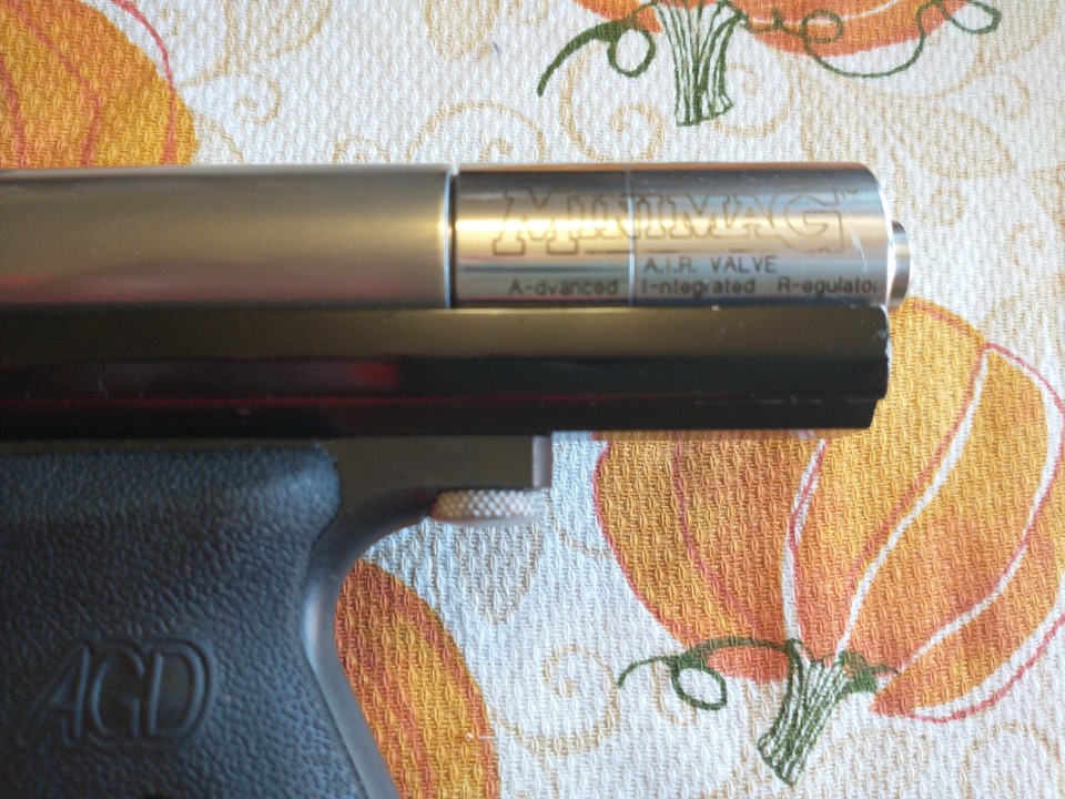 AGD Airgun Designs Pump/Semi Minimag Paintball Marker Gun Automag ...