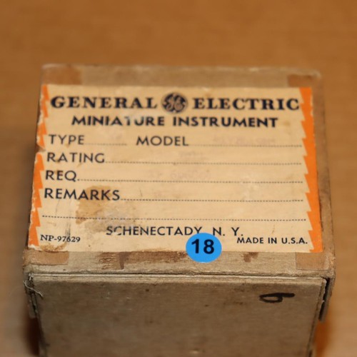 Vintage NEW IN BOX GE Steampunk Voltmeter 0-150V AC Type AW-41 Mod ...