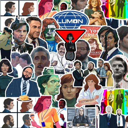 25 Severance Show Stickers - Matte Vinyl - Apple Mark S Helly R | eBay