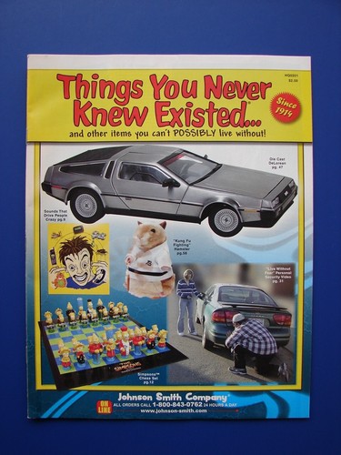 2001 Things You Never Knew Existed Johnson Smith Company Catalog ...