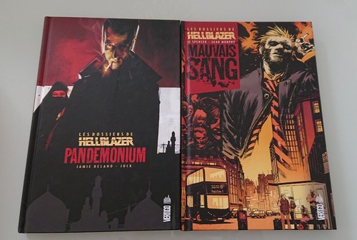 LOT 2 LES DOSSIERS DE HELLBLAZER PANDEMONIUM +MAUVAIS SANG JOCK SEAN MURPHY RARE | eBay