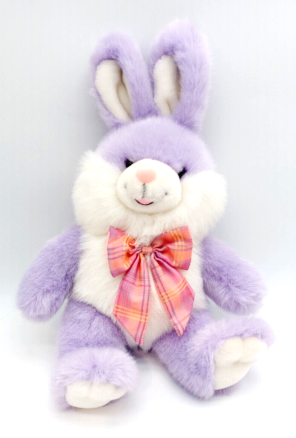 Purple Rabbit Plush 17in Bunny Rabbit 1999 Kids of America Stuffed ...