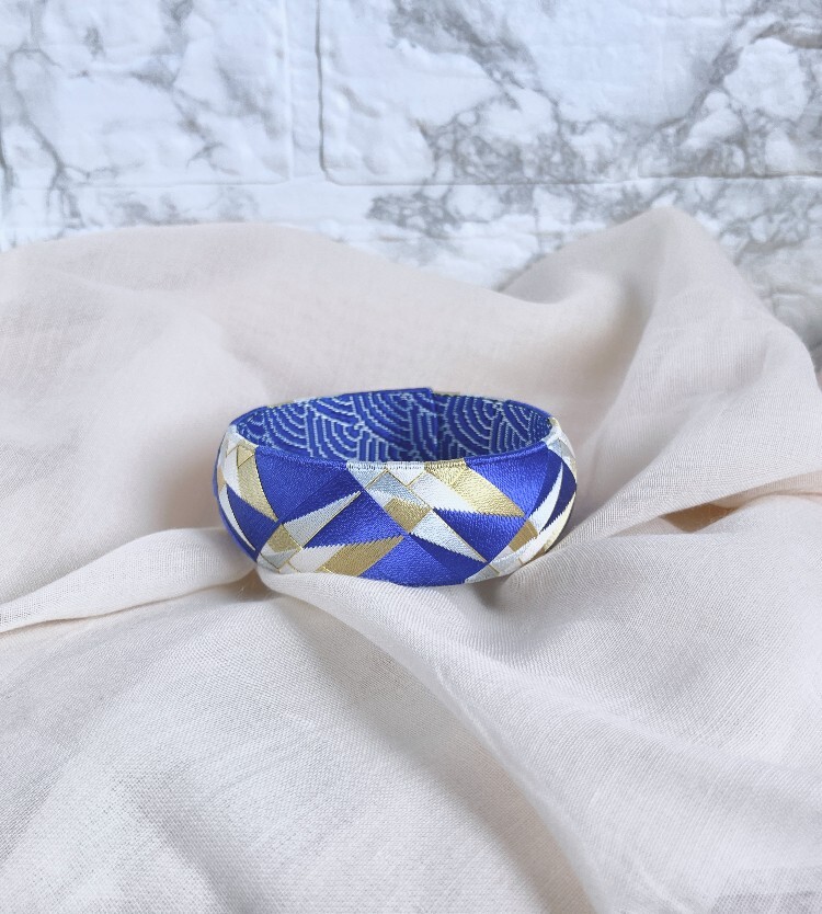 Kaga thimble silk thread Japanese modern bangle. C111【Made in Japan】 | eBay