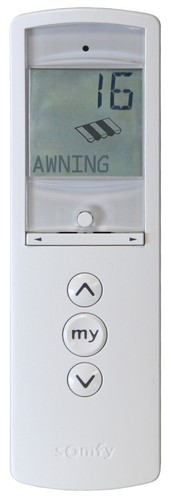 Somfy Telis 16 Channel RTS Remote w/ On-Screen Display, White #1811081 ...