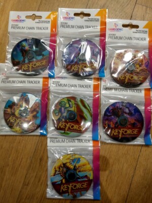Keyforge Premium Chain Tracker (un lot comprend les 7 chain tracker ...