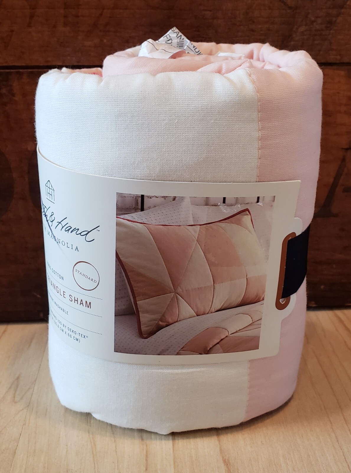 Standard Sham Kid's Blush Pink Triangle - Hearth & Hand™ with Magnolia ...