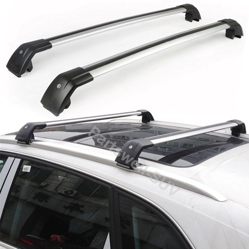 2Pcs Fits for Kia Carens Rondo 2013-2020 Lockable Roof Racks Cross Bar ...
